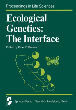 Ecological Genetics: The Interface | SpringerLink
