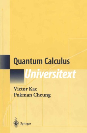 Quantum Calculus | SpringerLink