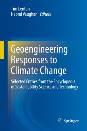 Geoengineering Responses to Climate Change | SpringerLink