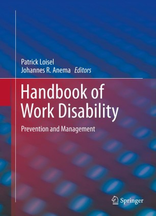 Handbook of Work Disability | SpringerLink
