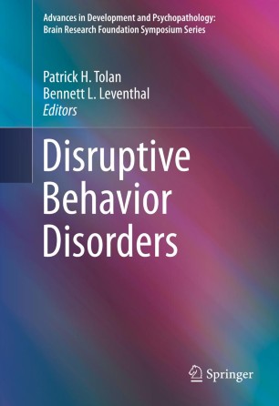 Disruptive Behavior Disorders | SpringerLink