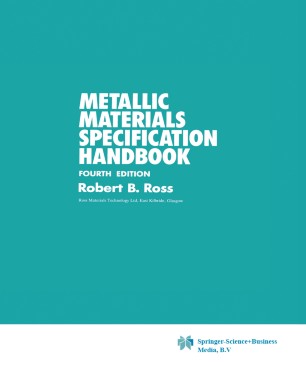 Metallic Materials Specification Handbook | SpringerLink