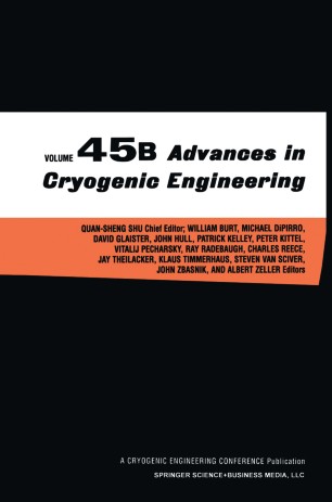 Advances in Cryogenic Engineering | SpringerLink