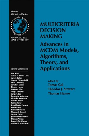 Multicriteria Decision Making | SpringerLink
