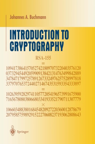Introduction to Cryptography | SpringerLink