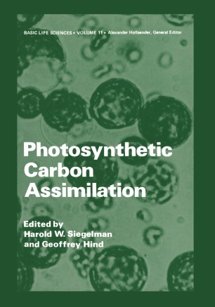 Photosynthetic Carbon Assimilation | SpringerLink