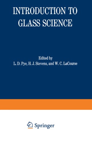 Introduction to Glass Science | SpringerLink