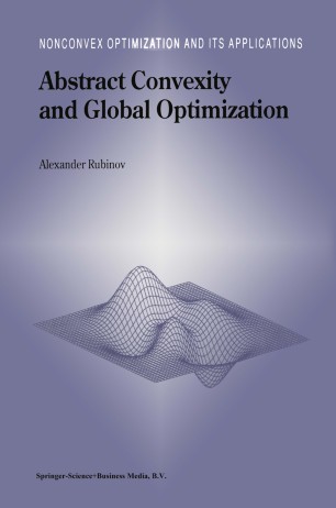 Abstract Convexity and Global Optimization | SpringerLink