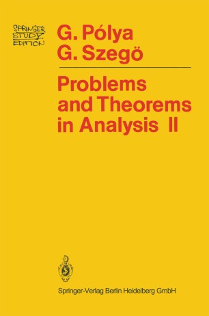 Problems and Theorems in Analysis | SpringerLink