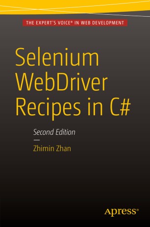 Selenium WebDriver Recipes in C# | SpringerLink