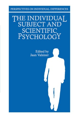 The Individual Subject and Scientific Psychology | SpringerLink