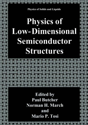 Physics of Low-Dimensional Semiconductor Structures | SpringerLink