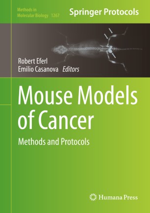 Mouse Models of Cancer | SpringerLink