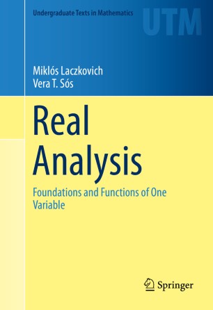 Real Analysis | SpringerLink