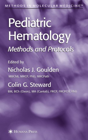 Pediatric Hematology | SpringerLink
