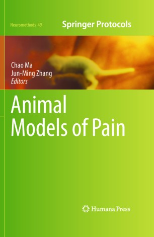 Animal Models of Pain | SpringerLink