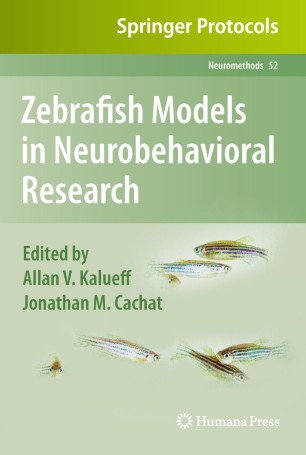 Zebrafish Models in Neurobehavioral Research | SpringerLink