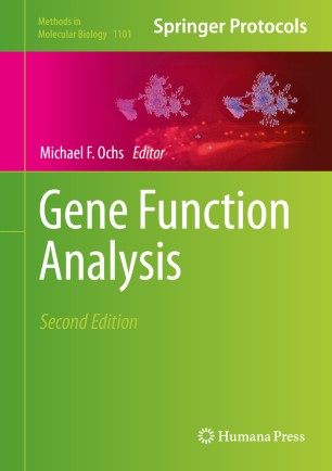 Gene Function Analysis | SpringerLink