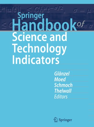 Springer Handbook of Science and Technology Indicators | SpringerLink