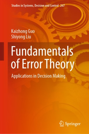 Fundamentals of Error Theory | SpringerLink