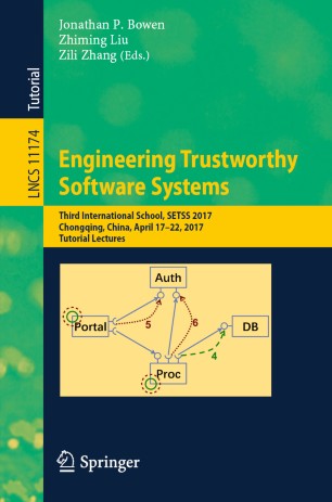 Engineering Trustworthy Software Systems | SpringerLink