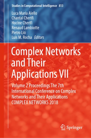 Complex Networks and Their Applications VII | SpringerLink