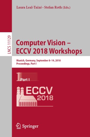 Computer Vision – ECCV 2018 Workshops | SpringerLink