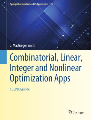 Combinatorial, Linear, Integer and Nonlinear Optimization Apps | SpringerLink