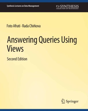 Answering Queries Using Views, Second Edition - Macquarie University
