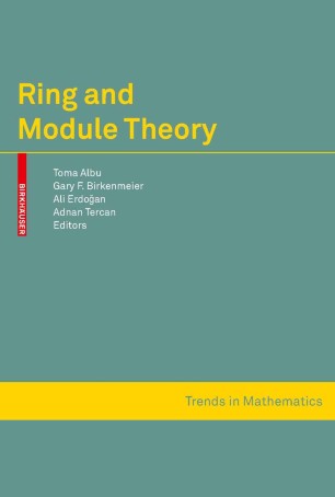 Ring and Module Theory | SpringerLink