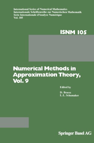 Numerical Methods in Approximation Theory, Vol. 9 | SpringerLink