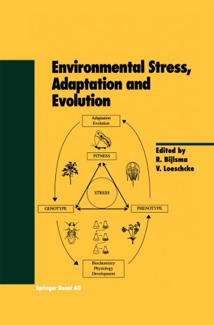 Environmental Stress, Adaptation and Evolution | SpringerLink