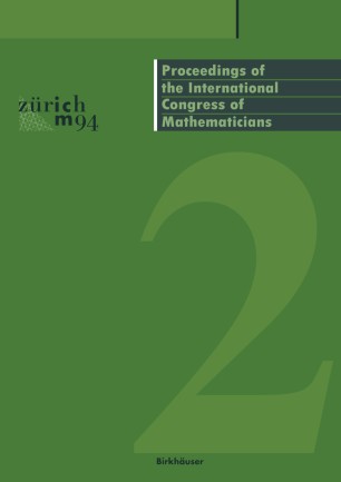 Proceedings of the International Congress of Mathematicians | SpringerLink