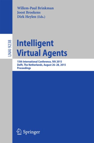 Intelligent Virtual Agents | SpringerLink