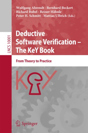 Deductive Software Verification – The KeY Book | SpringerLink