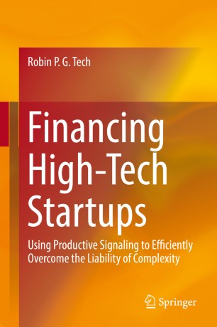 Financing High-Tech Startups | SpringerLink