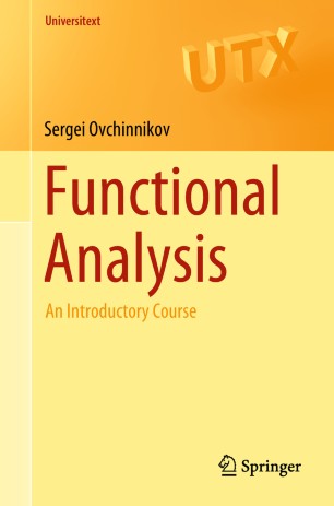 Functional Analysis | SpringerLink