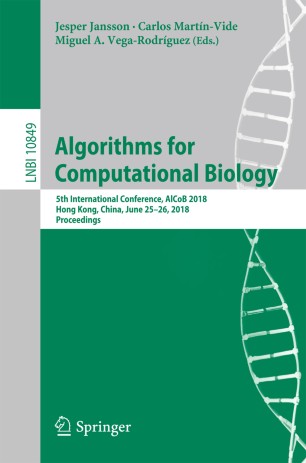Algorithms for Computational Biology | SpringerLink