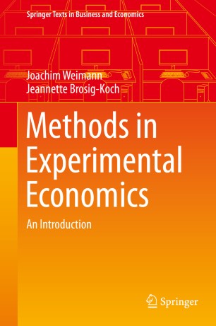 Methods in Experimental Economics | SpringerLink
