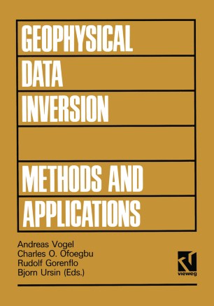 Geophysical Data Inversion Methods and Applications | SpringerLink