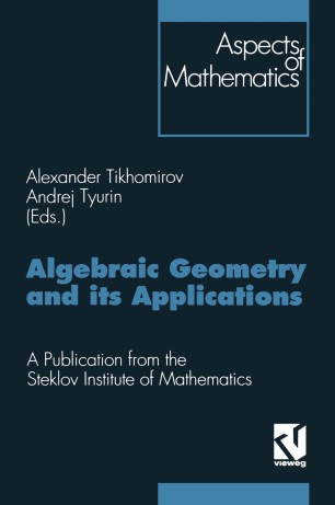 Algebraic Geometry and its Applications | SpringerLink