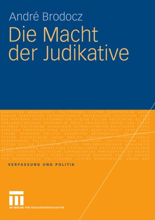 Die Macht der Judikative | SpringerLink