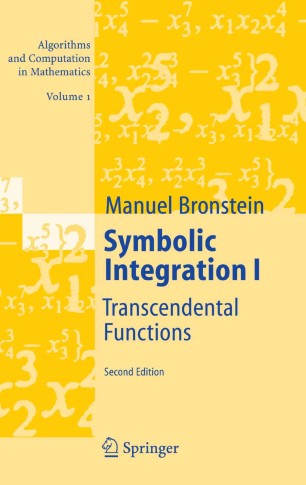 Symbolic Integration I | SpringerLink