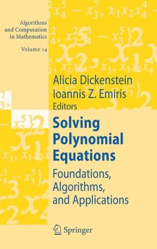 Solving Polynomial Equations | SpringerLink
