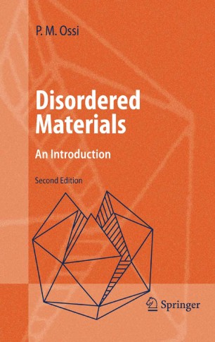 Disordered Materials: An Introduction - Washington State University