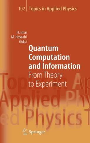 Quantum Computation and Information | SpringerLink
