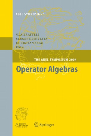 Operator Algebras | SpringerLink
