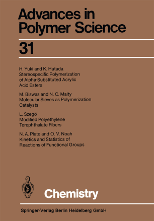 Advances in Polymer Science Volume 31 | SpringerLink