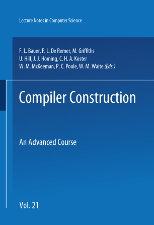 Compiler Construction | SpringerLink
