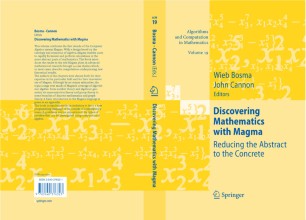 Discovering Mathematics with Magma | SpringerLink